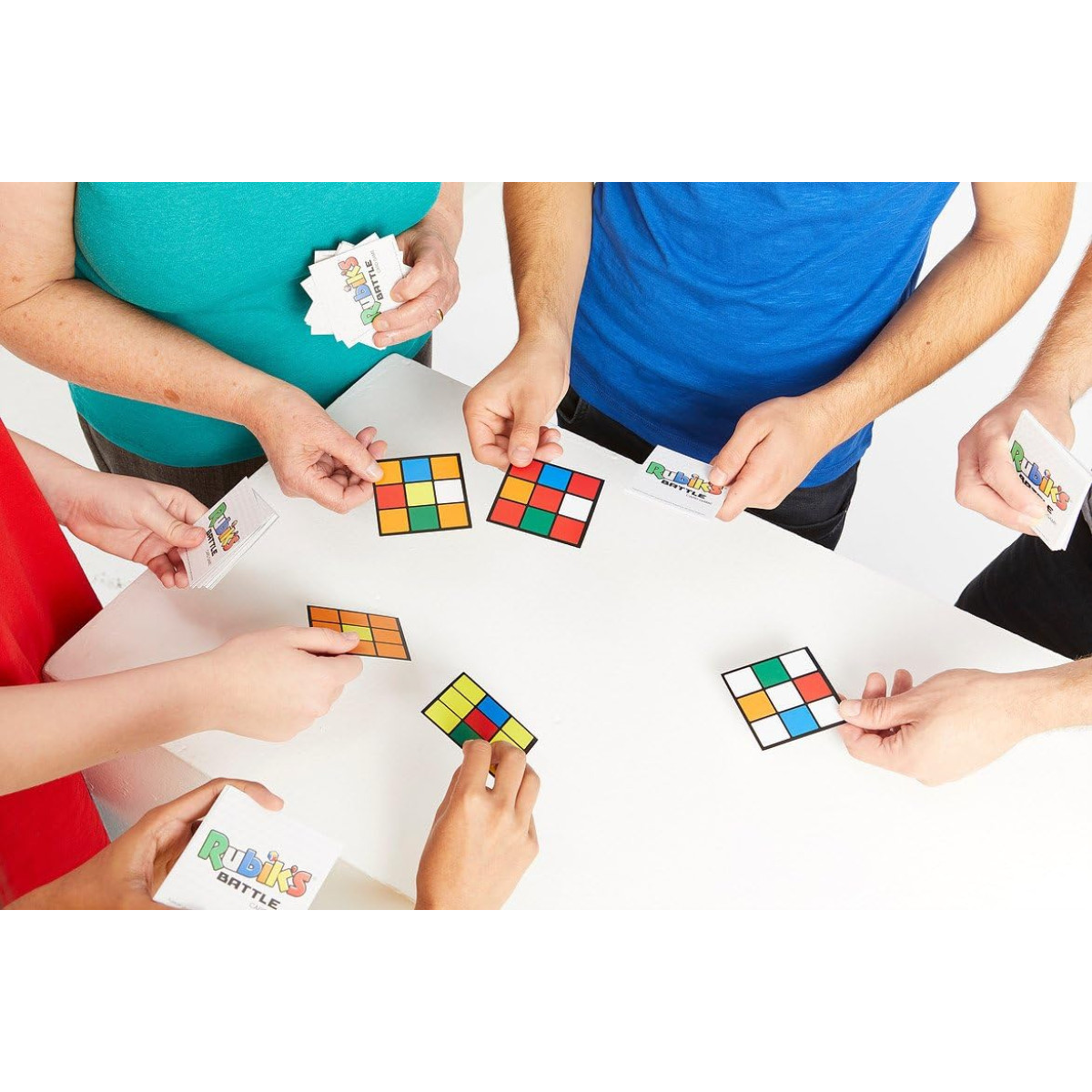 Rubik's Battle Playing Card Game | Show It, Spot It, Shout It!