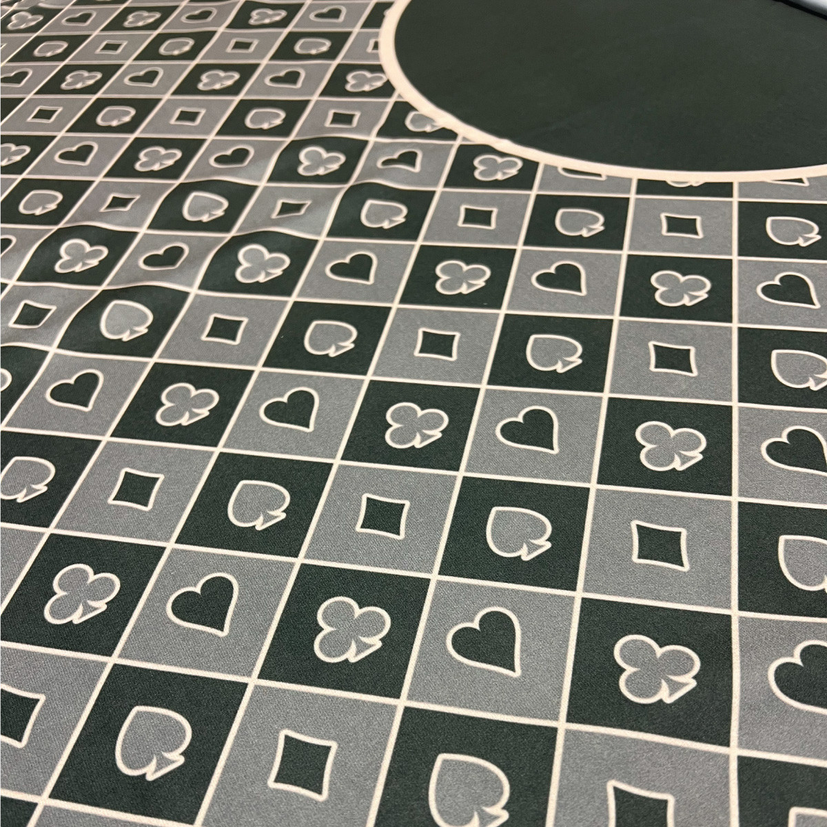 Poker Felt | Dye Sublimated Poker Cloth | Straight Poker Supplies