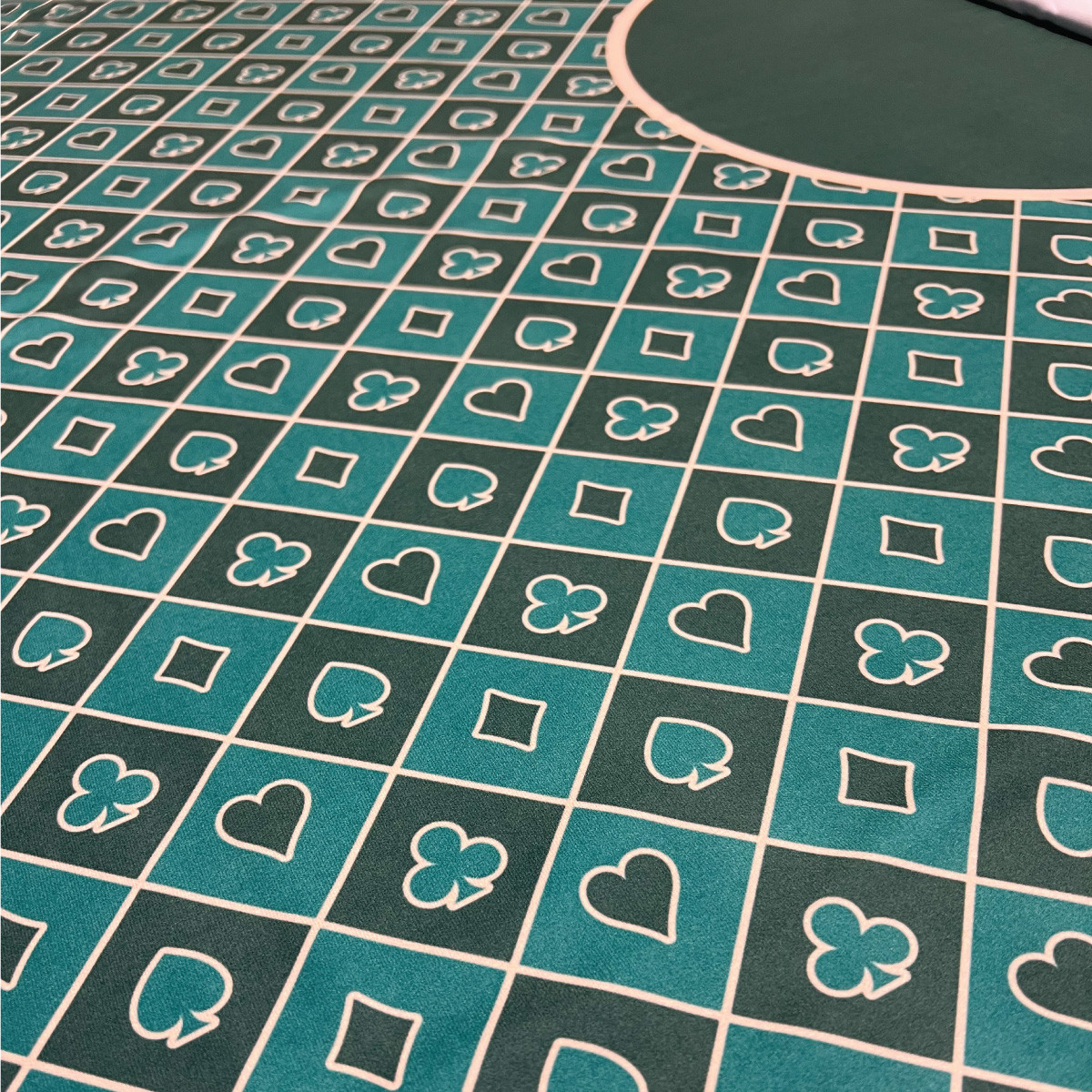 Poker Felt | Dye Sublimated Poker Cloth | Straight Poker Supplies