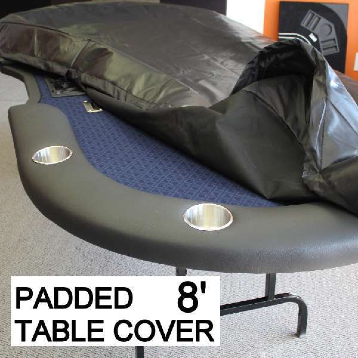 Poker Table Cover | Padded Poker Cover | Straight Poker Supplies