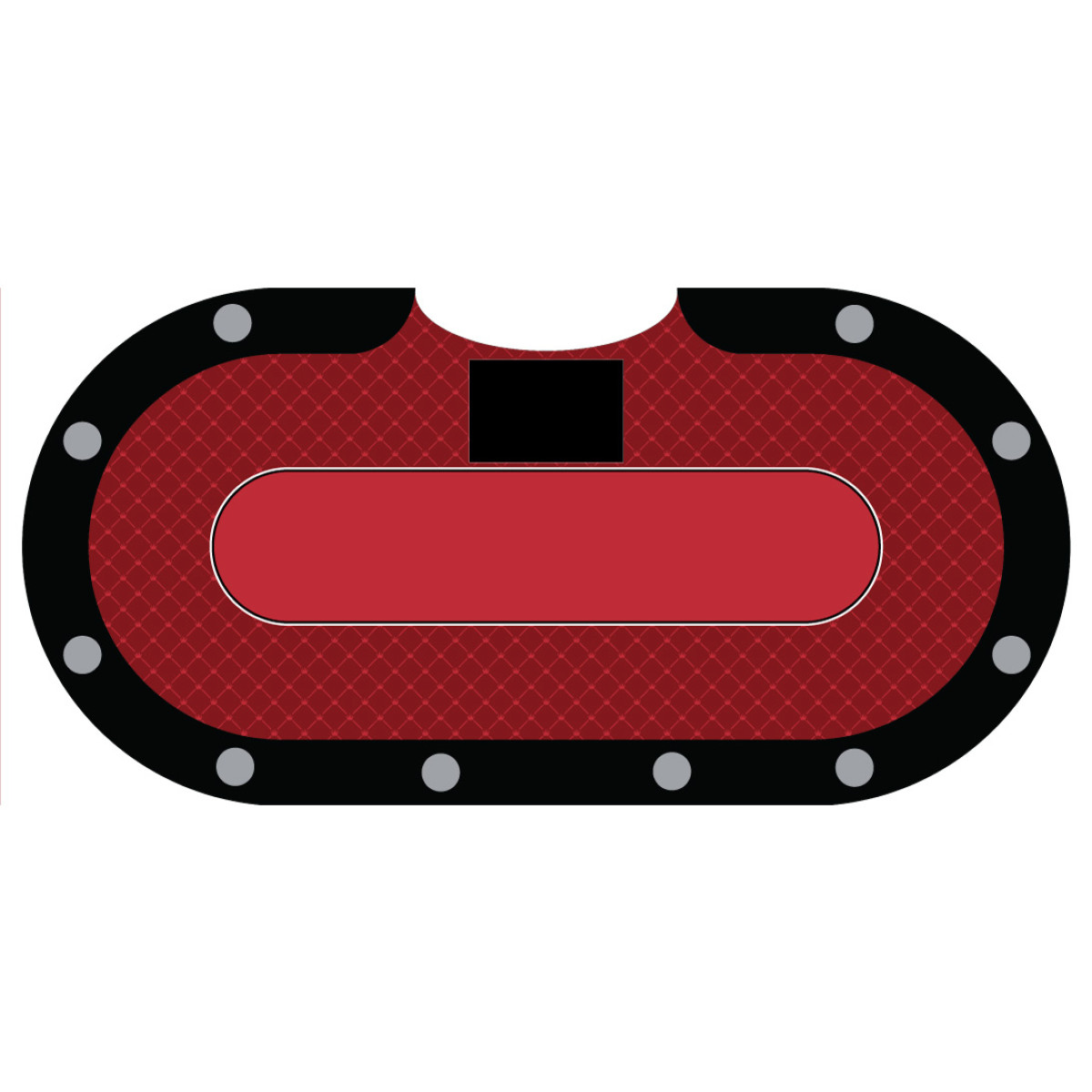 Poker Felt | Dye Sublimated Poker Cloth | Straight Poker Supplies