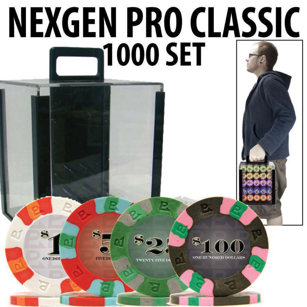 Nexgen Pro Classic poker chip set