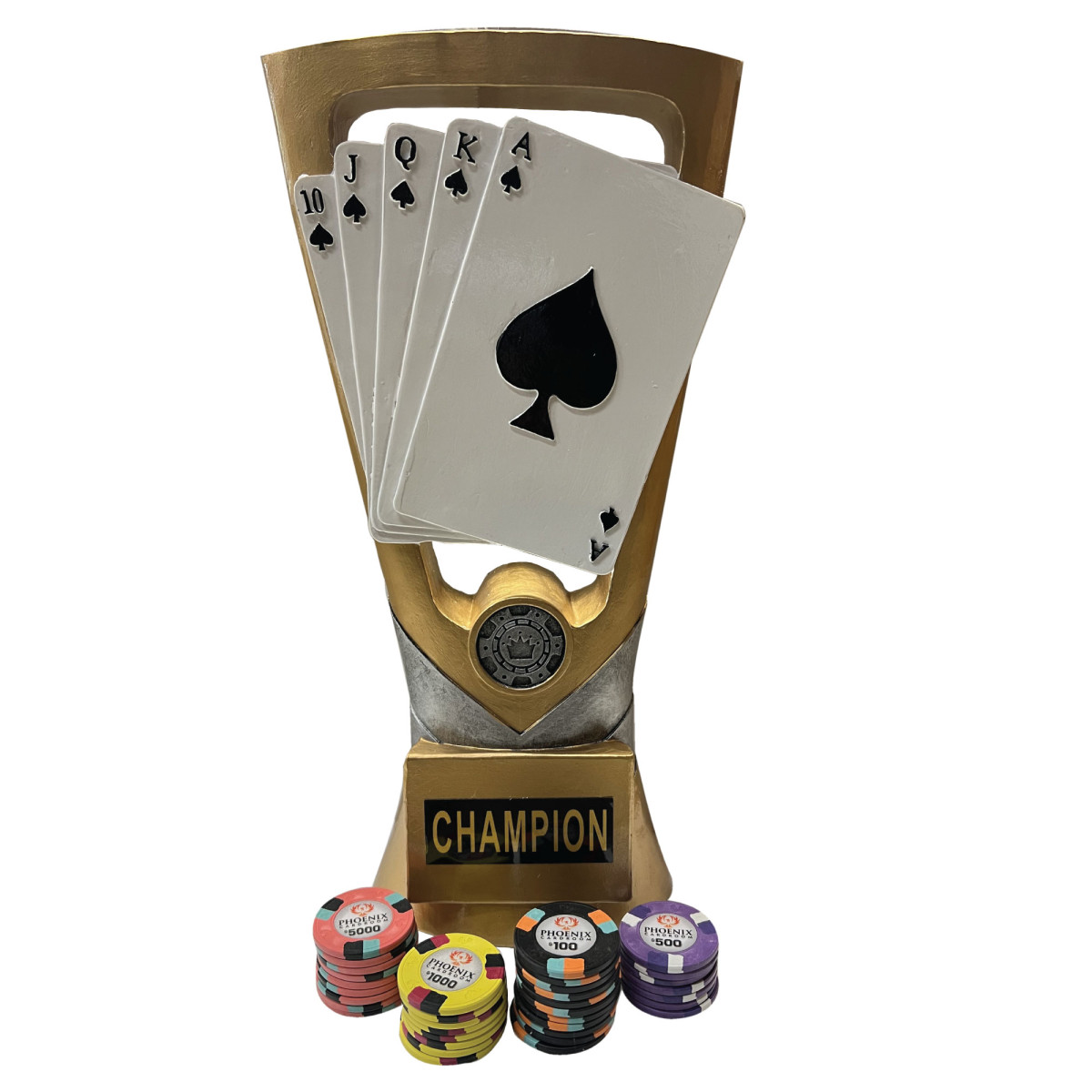Poker Trophy | Poker Prize | Straight Poker Supplies