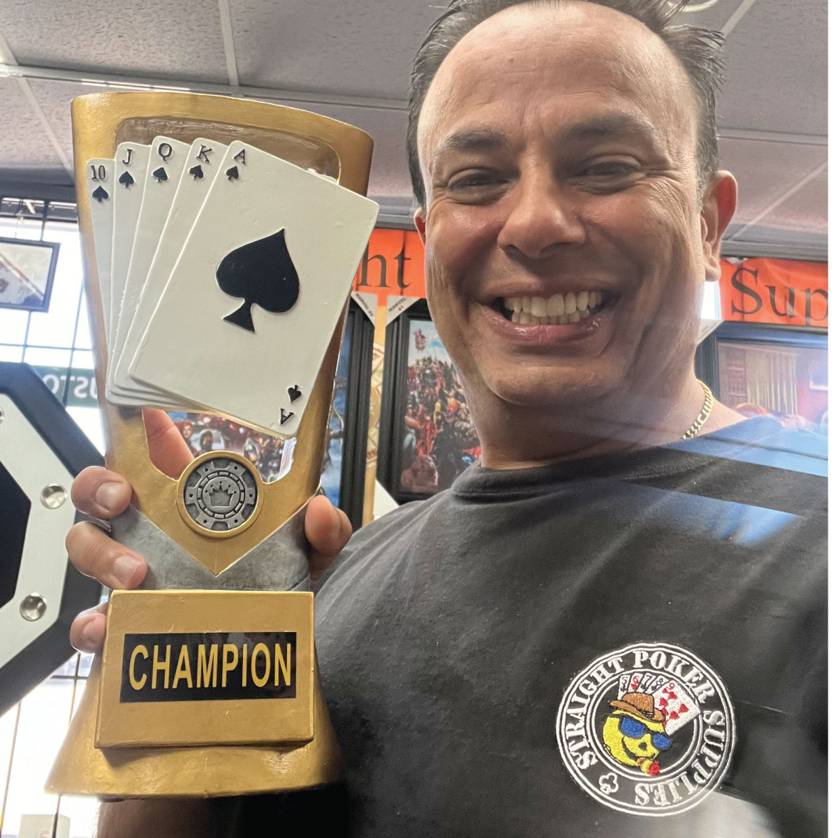 Poker Trophy | Poker Prize | Straight Poker Supplies