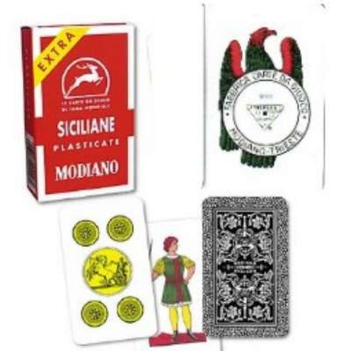 Modiano Card | Italian Playing Cards | Straight Poker Supplies