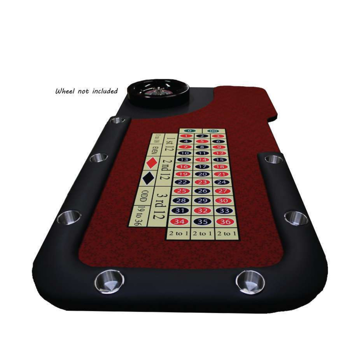 Professional Roulette table | Casino Tables | Straight Poker Supplies