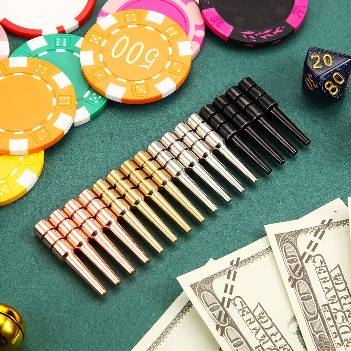 Metal Cribbage Pegs | Metal Cribbage Board Pegs