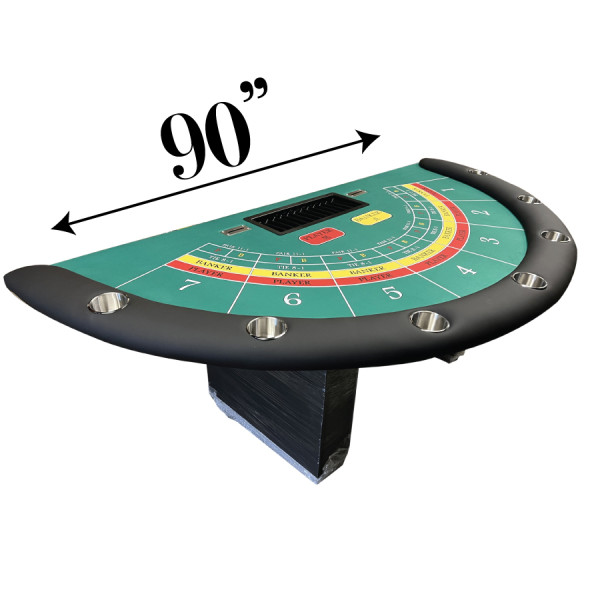 Baccarat Table | Mini Baccarat tables | Straight Poker Supplies