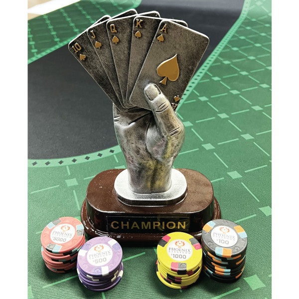 Poker Trophy | Poker Prize | Straight Poker Supplies