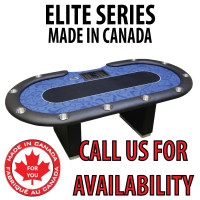 Blue Poker Table | Poker Tables | Straight Poker Supplies